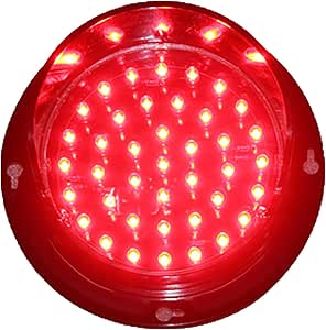 KJLYLPP Semáforo de 100 mm (4 Pulgadas), semáforo LED, Luces de señales ...