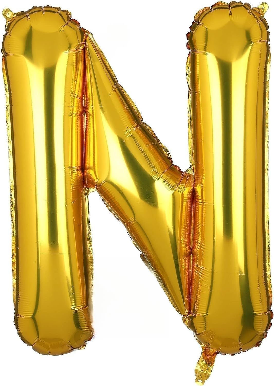 Flyloons Golden N Letter Foil Balloon Alphabets Balloons - Size 16 Inch ...