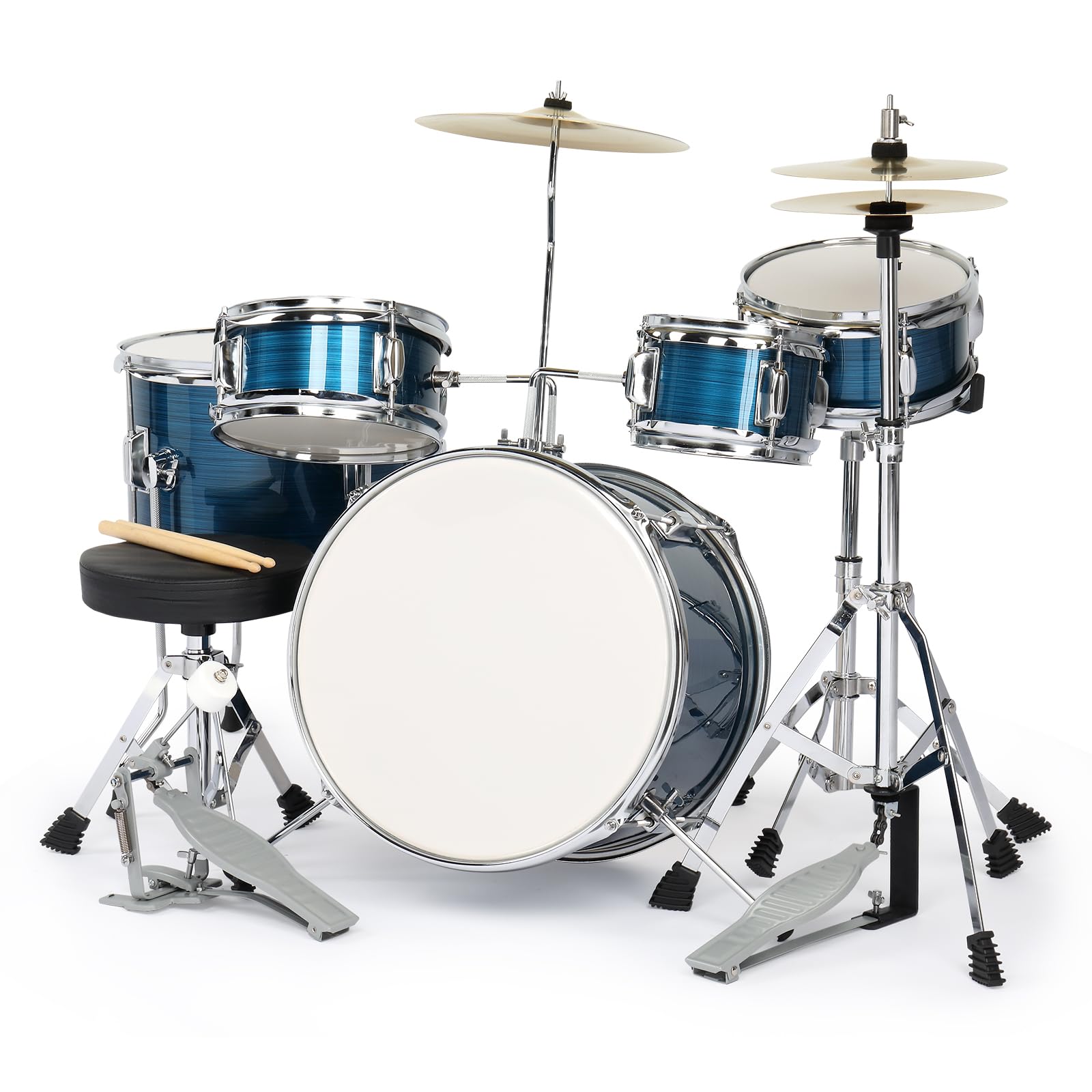 Snapklik.com : Ktaxon 5-Piece Complete Junior Drums Set, 14 Inch ...