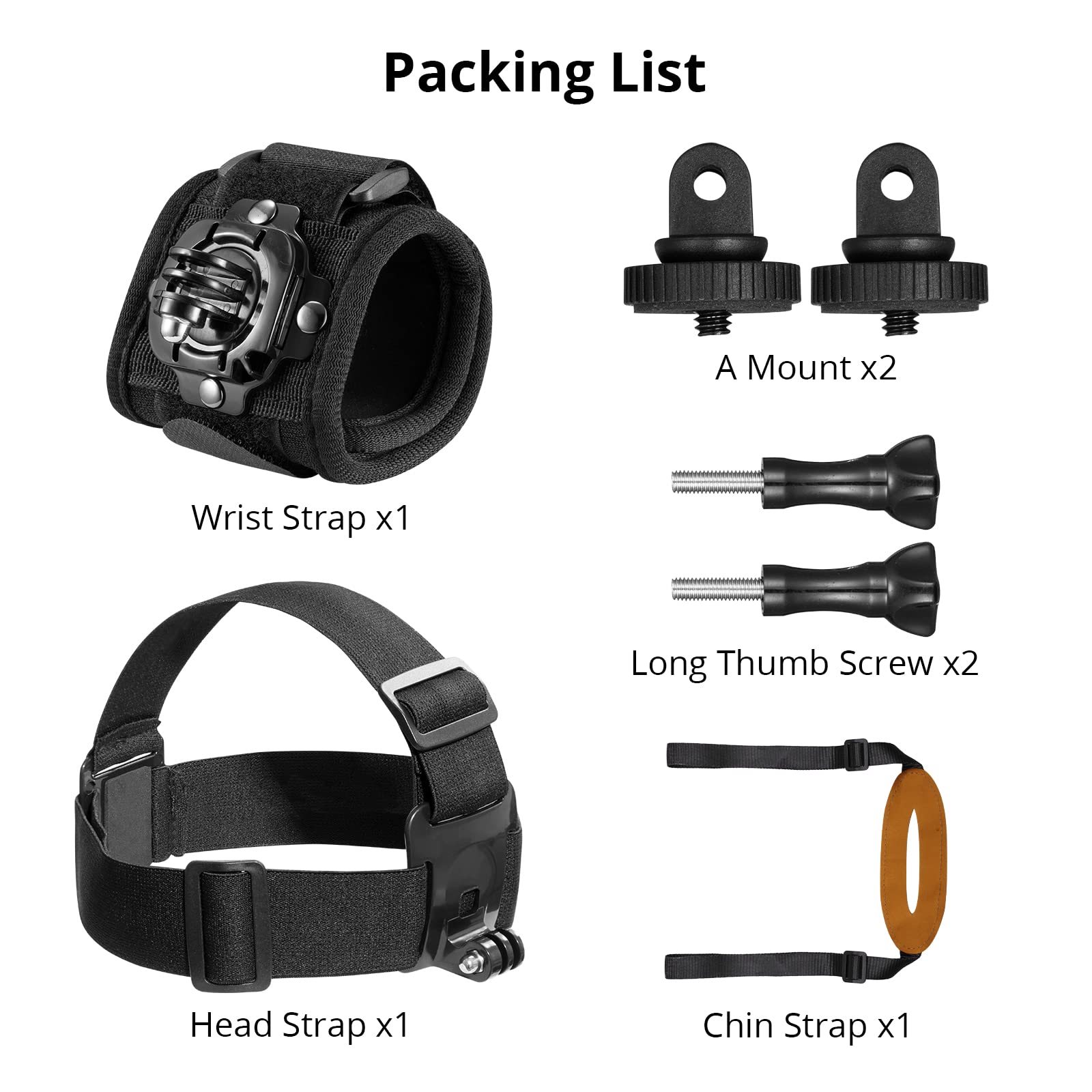 Snapklik.com : AKASO Action Camera Rock Climbing Kit Compatible