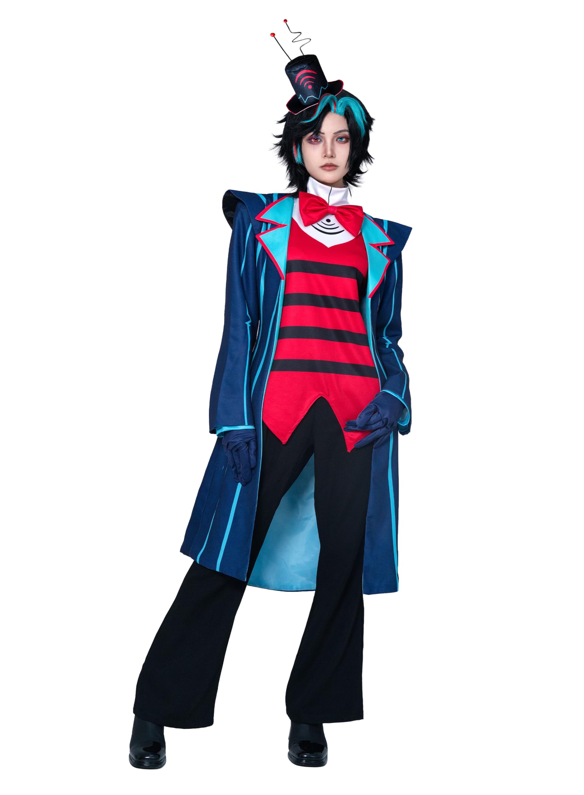 Snapklik.com : Upgraded Hazbin Hotel Vox Cosplay CostumeXL