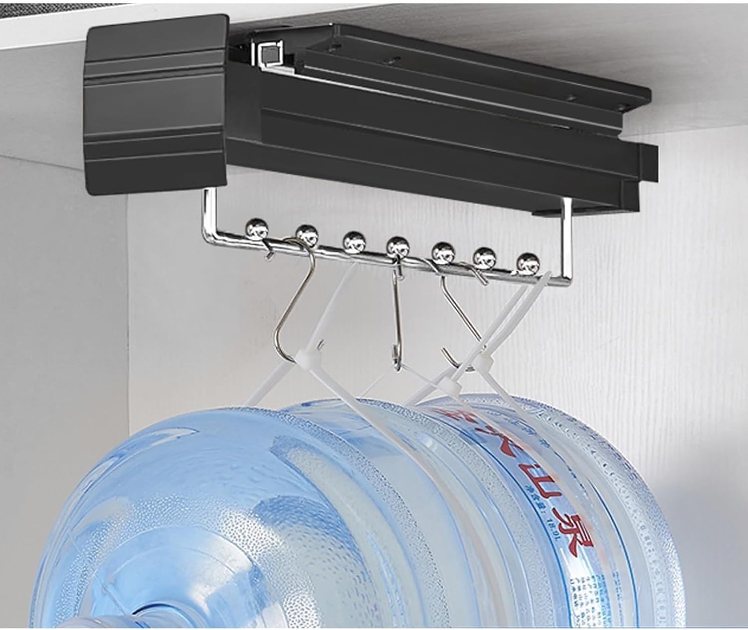 Amazon.com: Extendable Pull Out Closet Rod - Wardrobe Pull-Out Trousers ...