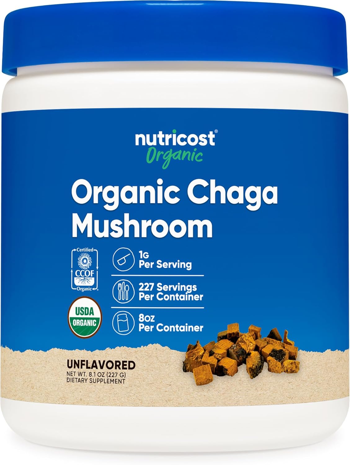 Certified USDA Organic Chaga Mushroom Powder - 8oz, Nepal | Ubuy