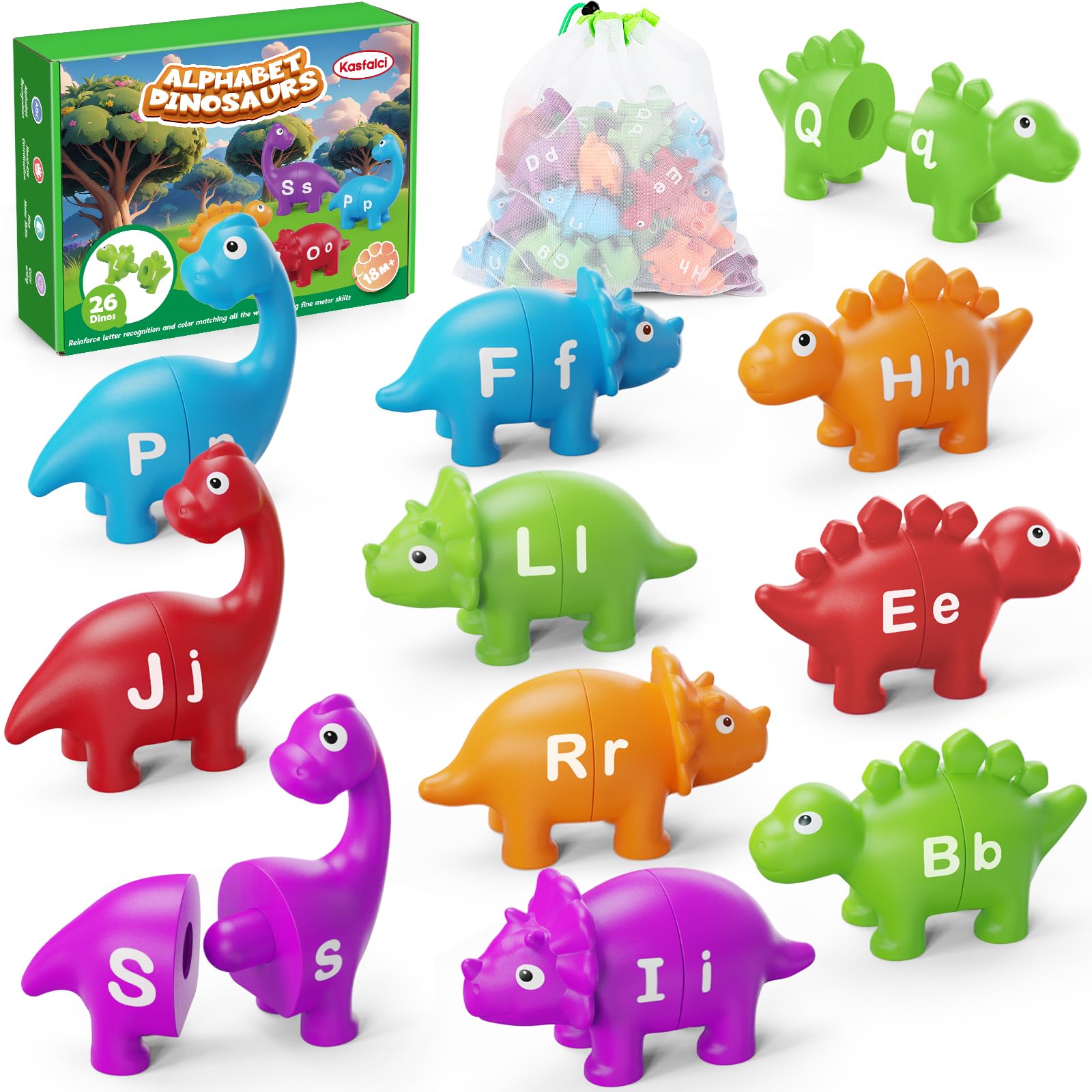 Snapklik.com : Alphabet Learning Toys, Dinosaur Toys For Kids, ABC ...
