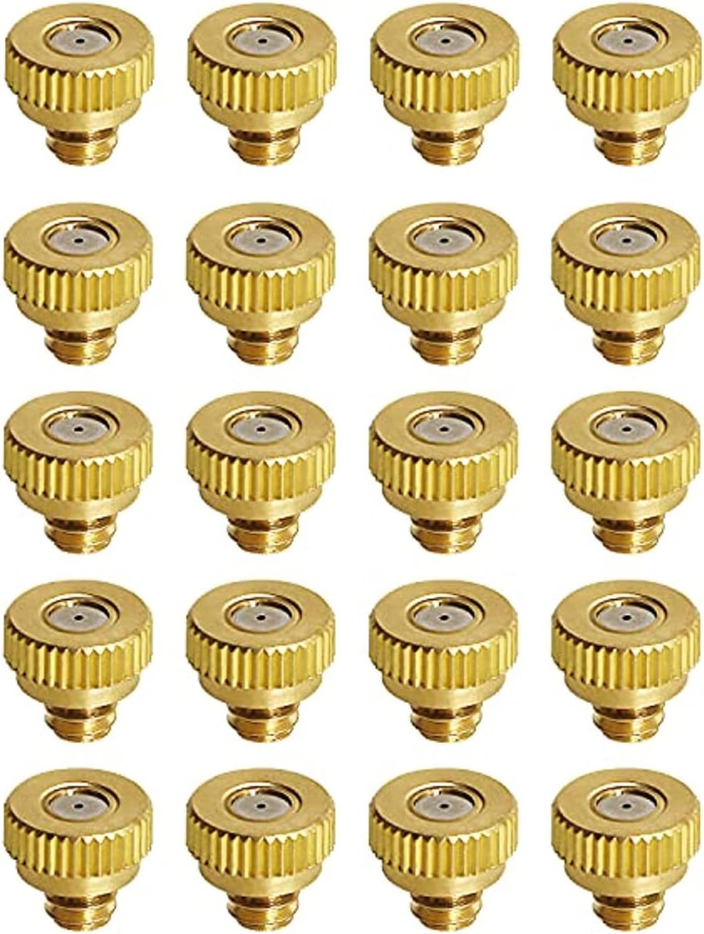 Amazon.com: Brass Misting Nozzles Replacement Heads for 10/24 UNC ...
