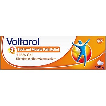Voltarol Back & Muscle Pain Relief 1.16% Gel, 100 g: Amazon.co.uk ...