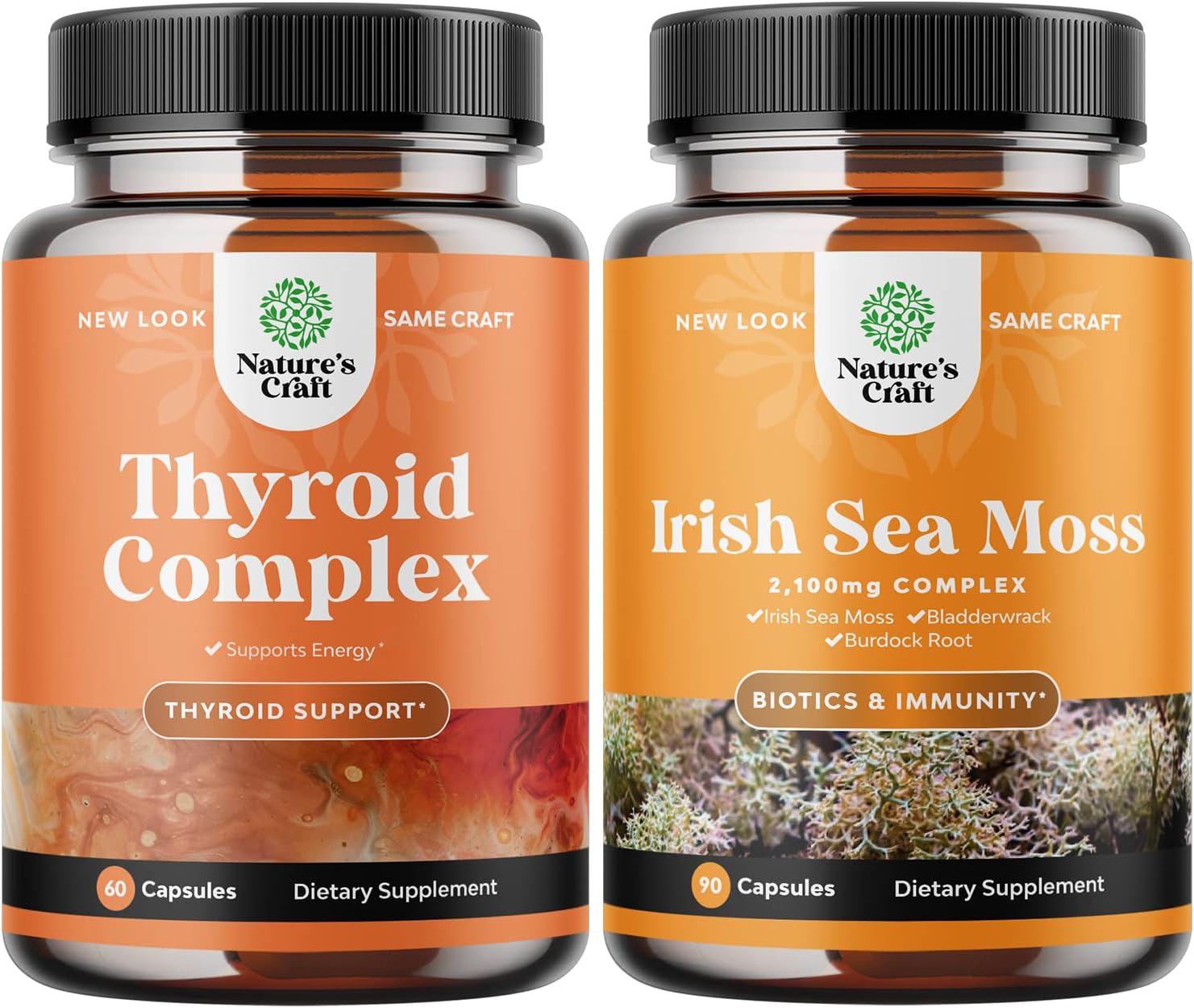 Amazon.com: Bundle of Herbal Thyroid Support for Weight Loss and ...