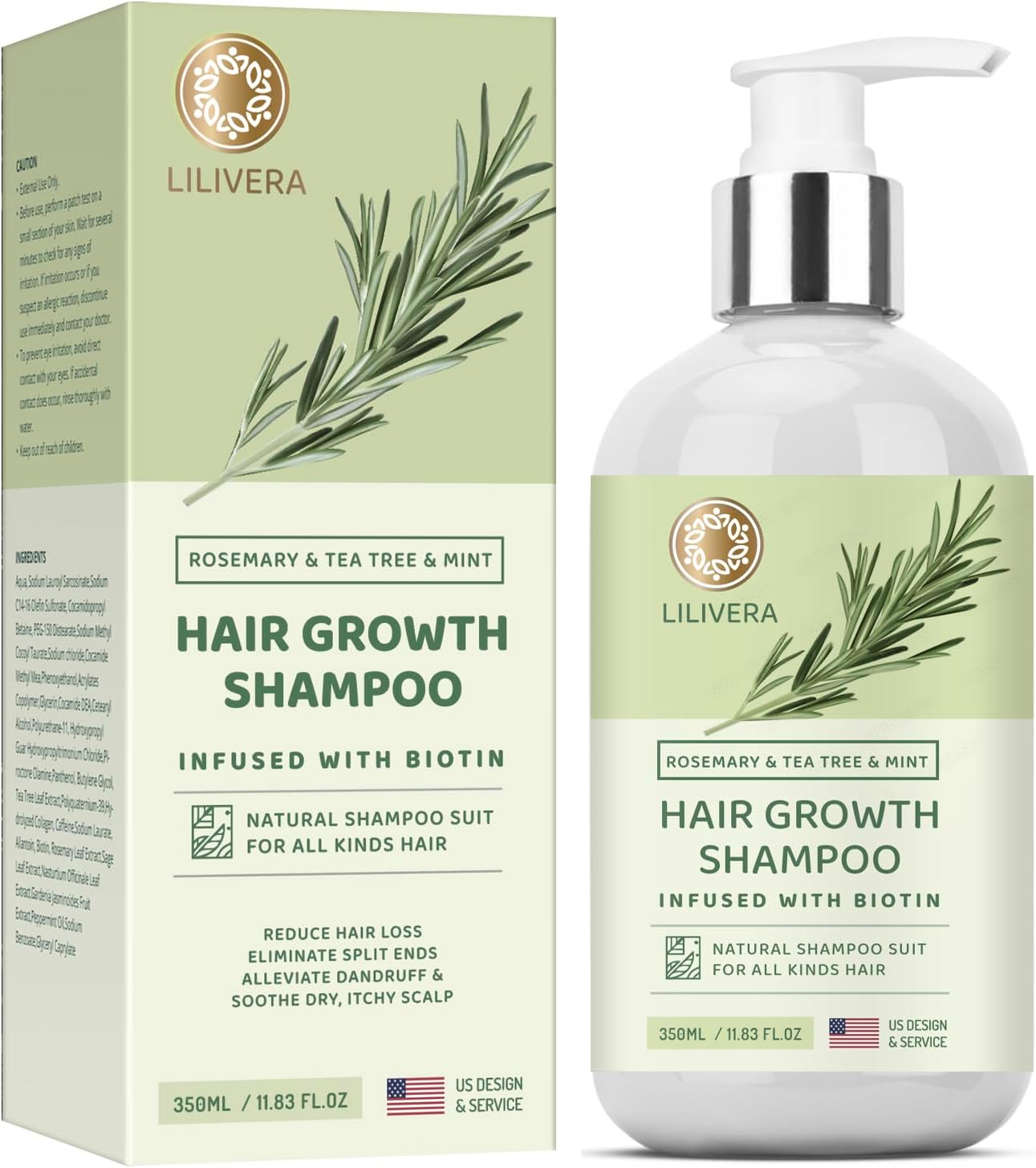 Amazon.com: Svvimer Rosemary Hair Growth Shampoo: Thickening and ...