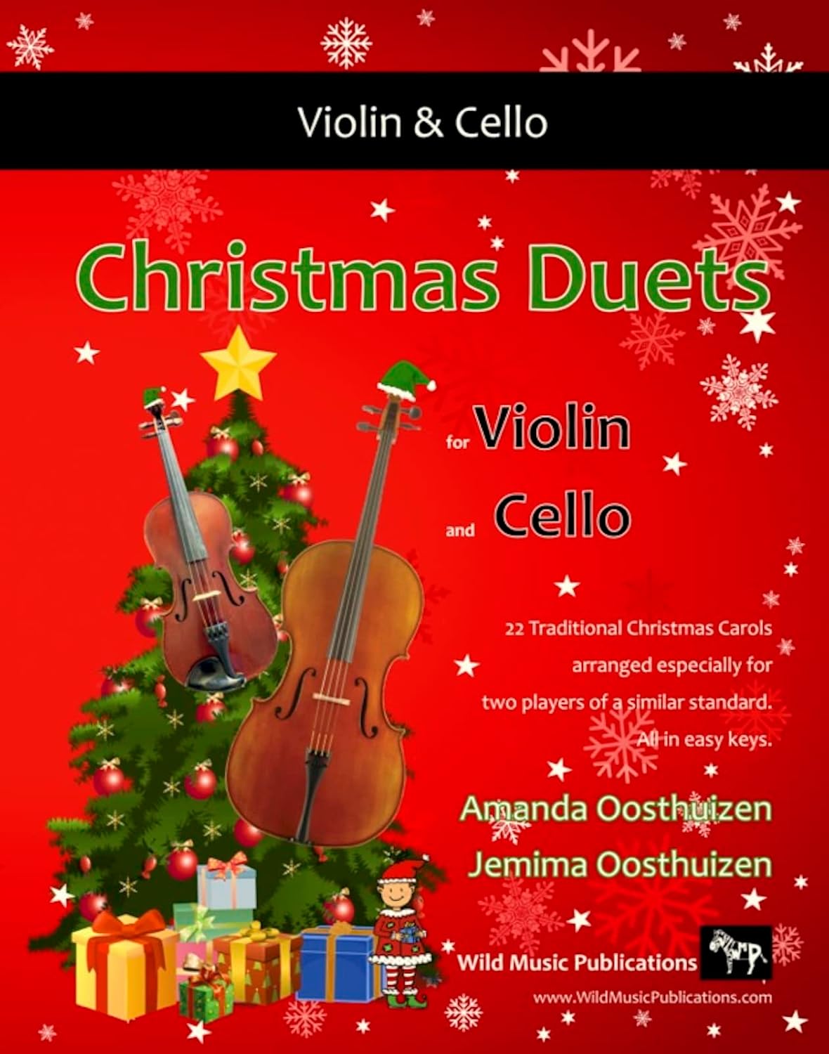 Amazon.com: Christmas Duets for Violin and Cello: 22 Traditional ...
