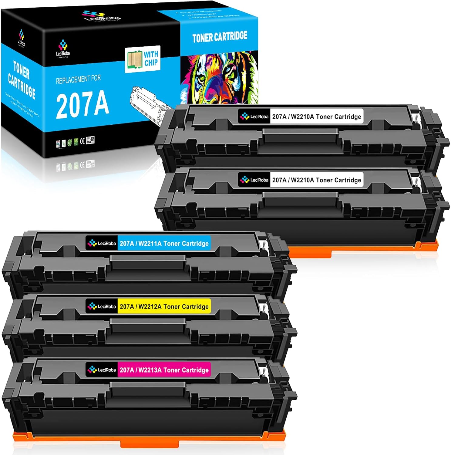 LeciRoba 207A for hp 207x black and color toner ,for hp 207a toner ...