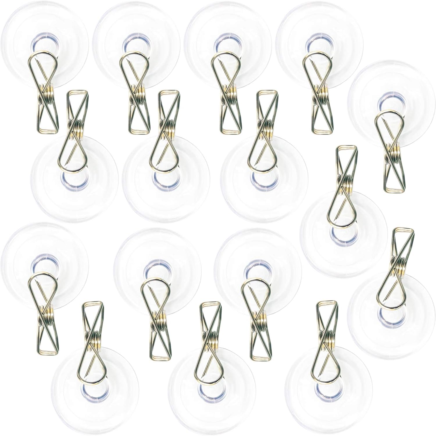 Amazon.com: Fuongee Suction Cup Clips/Clamps, Pack of 16, Sucker ...