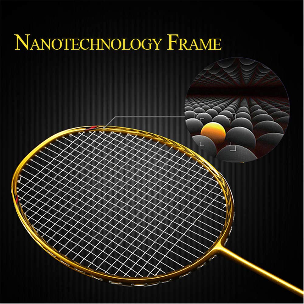 Snapklik.com : N80 Single Professional Badminton Racket Carbon Fiber ...