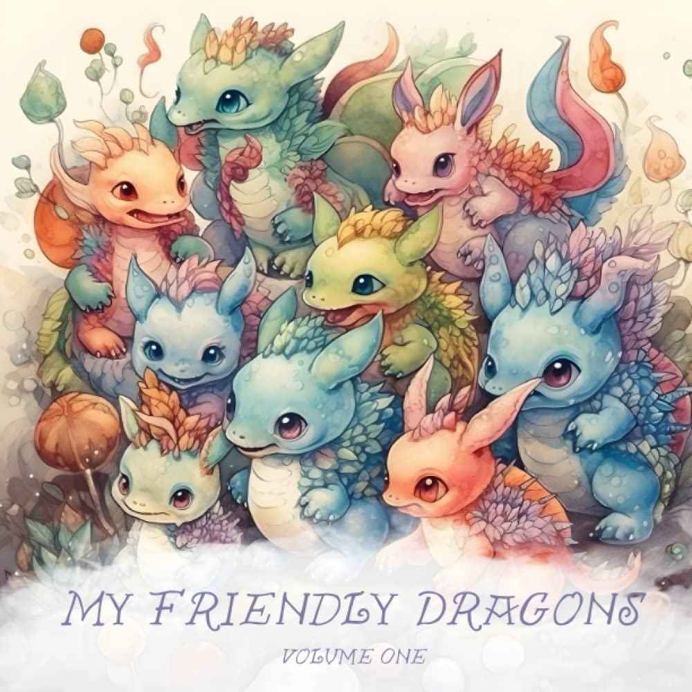 My Friendly Dragons - Volume One: Grantham, Doug: 9798390658956: Amazon ...