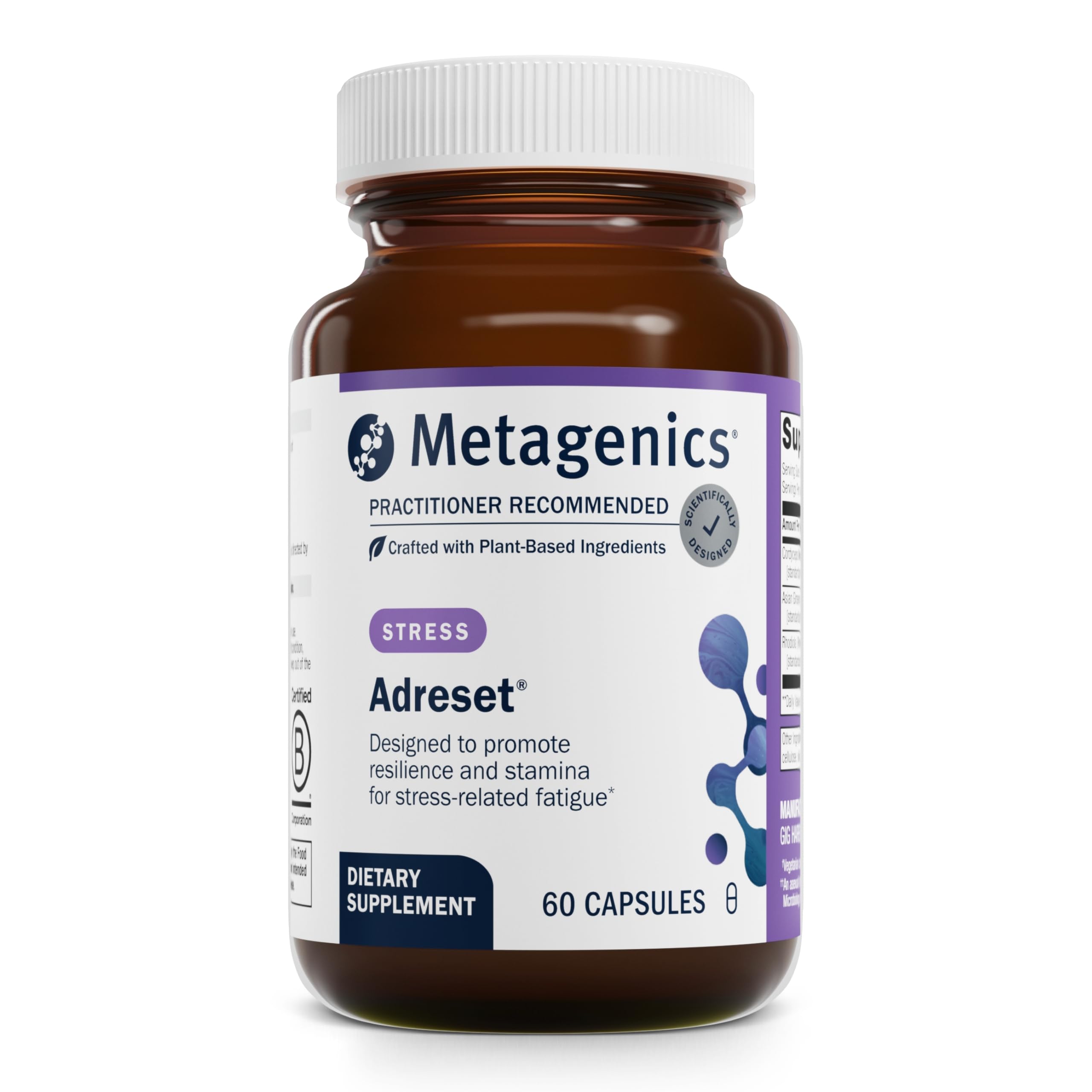 Amazon.com: Metagenics Adreset - Adaptogen Supplement - Fatigue Relief ...