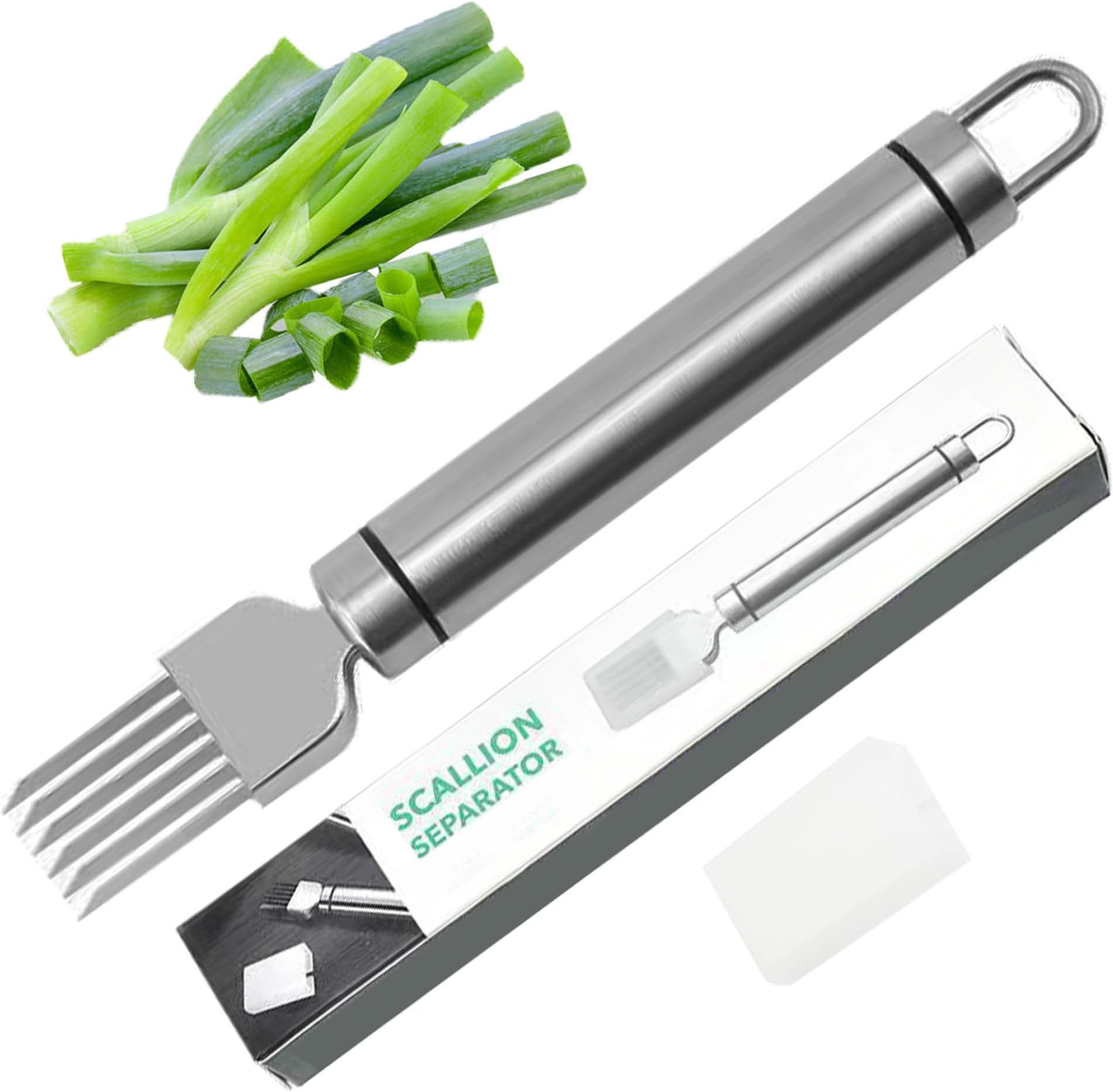 Amazon.com: Little Syohe Green Onion Shredder Slicer Kitchen Scallion ...