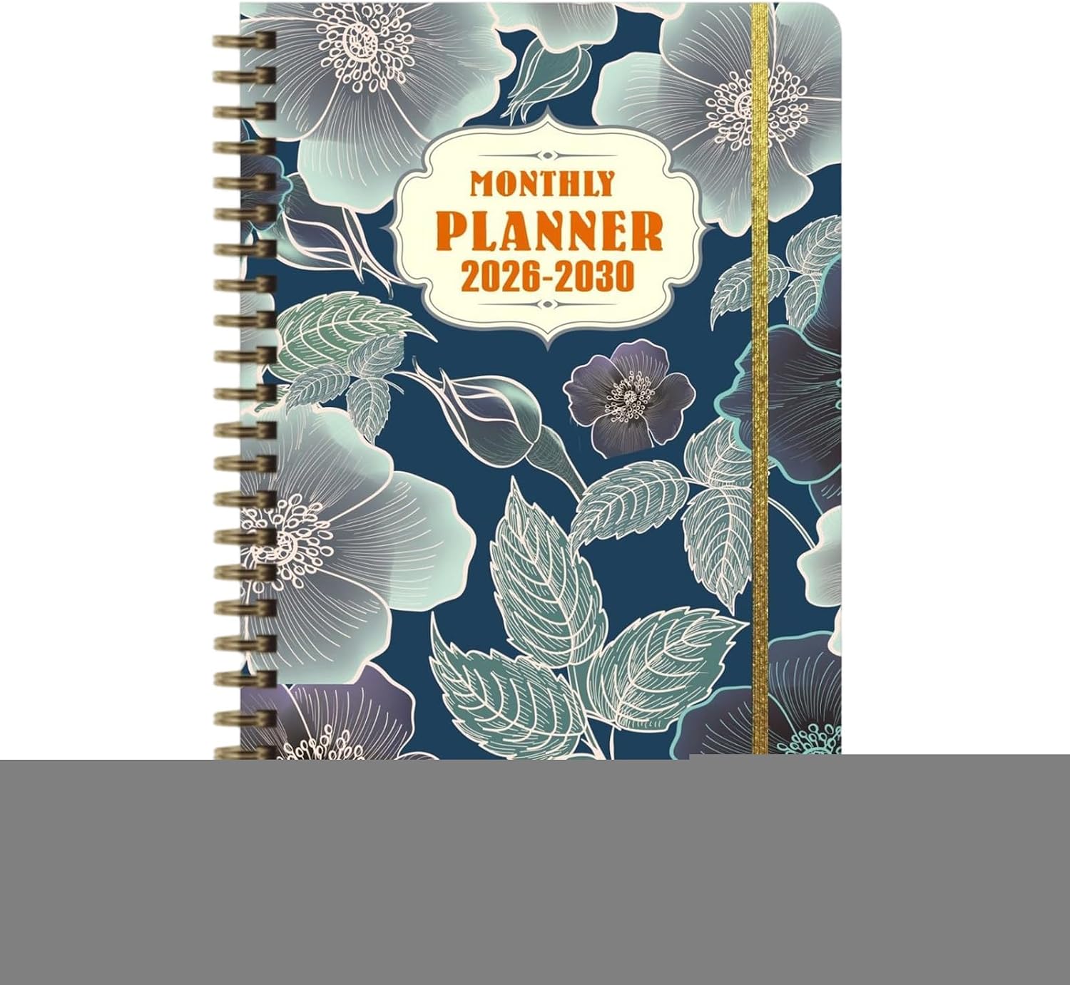 2026-2030 Monthly Planner | 5 Years Month To View Diary | 5 Year ...