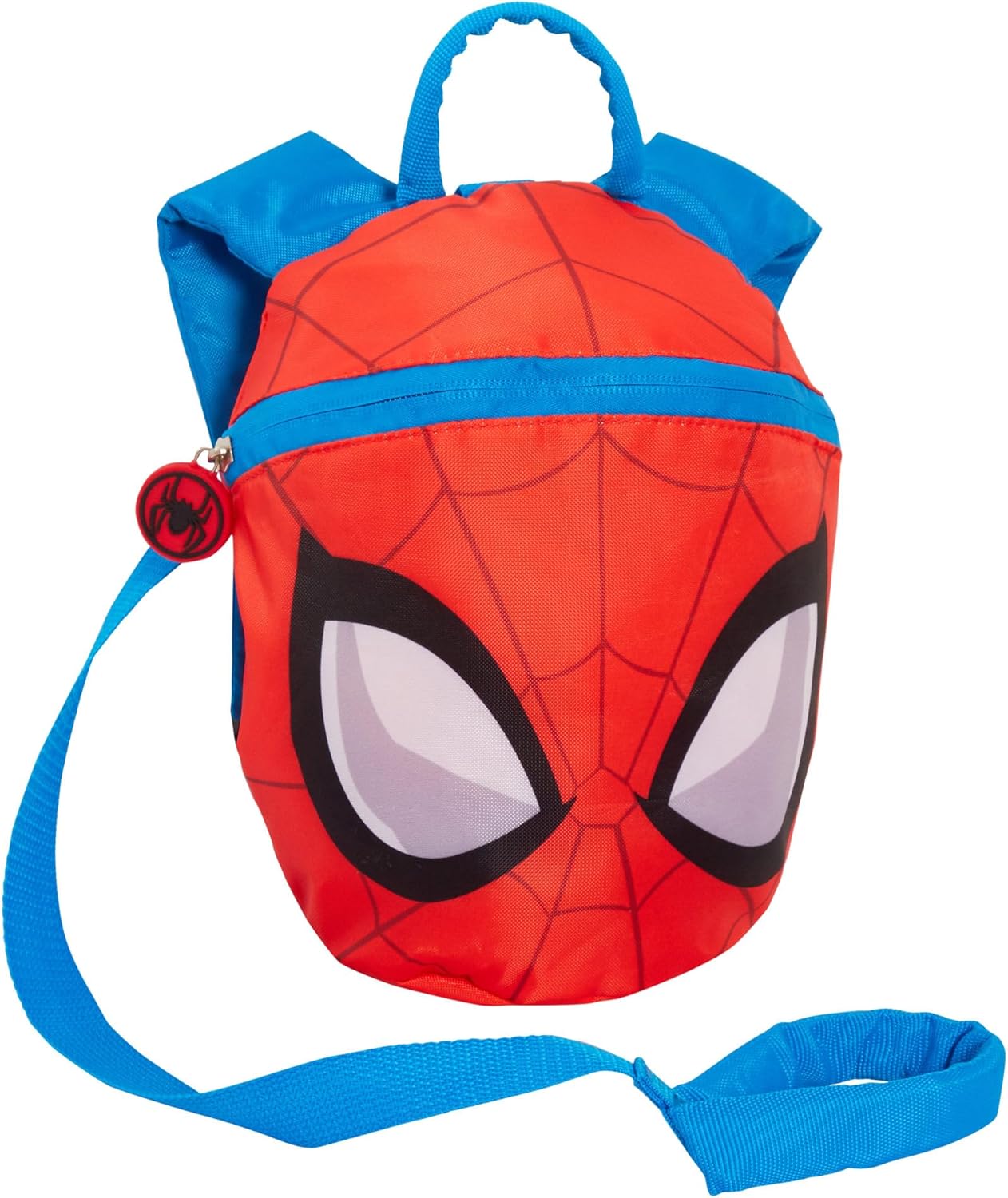 SPIDER-MAN Backpack With Reins Kids Toddlers Detachable Safety Harness ...