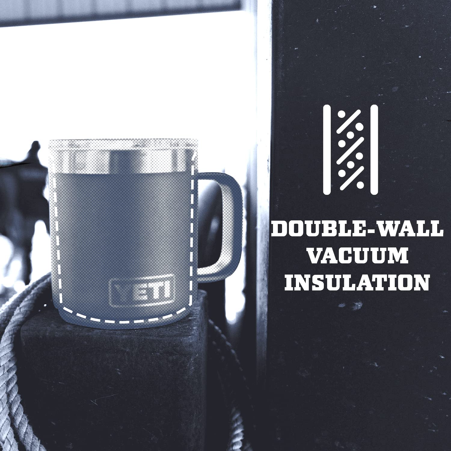 Snapklik.com : YETI Rambler 10 Oz Stackable Mug, Vacuum Insulated ...