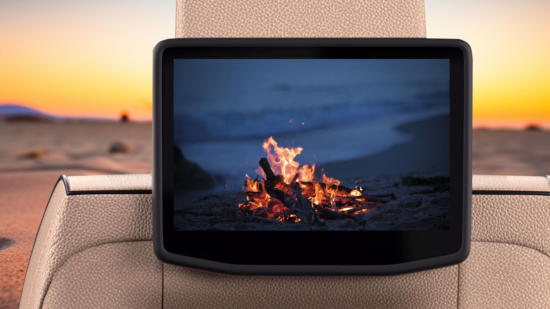 Sandy Beach Bonfire Glow - Turn Your Fire TV and Tablet into a Relaxing ...