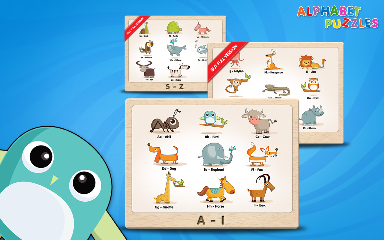 Kids ABC Alphabet Puzzles Free - App on Amazon Appstore