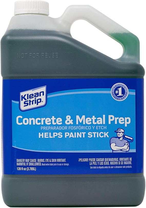 Amazon.com: KLEAN-STRIP Concrete & Metal Prep 1 Gallon (GKPA30220 ...
