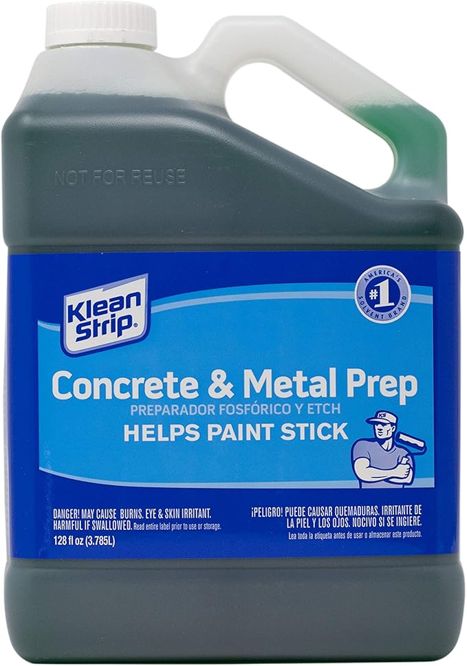 Amazon.com: KLEAN-STRIP Concrete & Metal Prep 1 Gallon (GKPA30220 ...