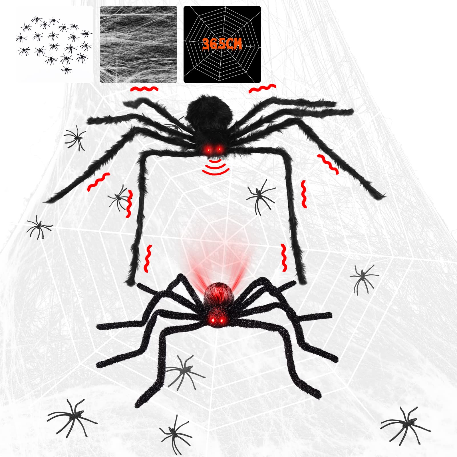 Halloween Spider Drawings