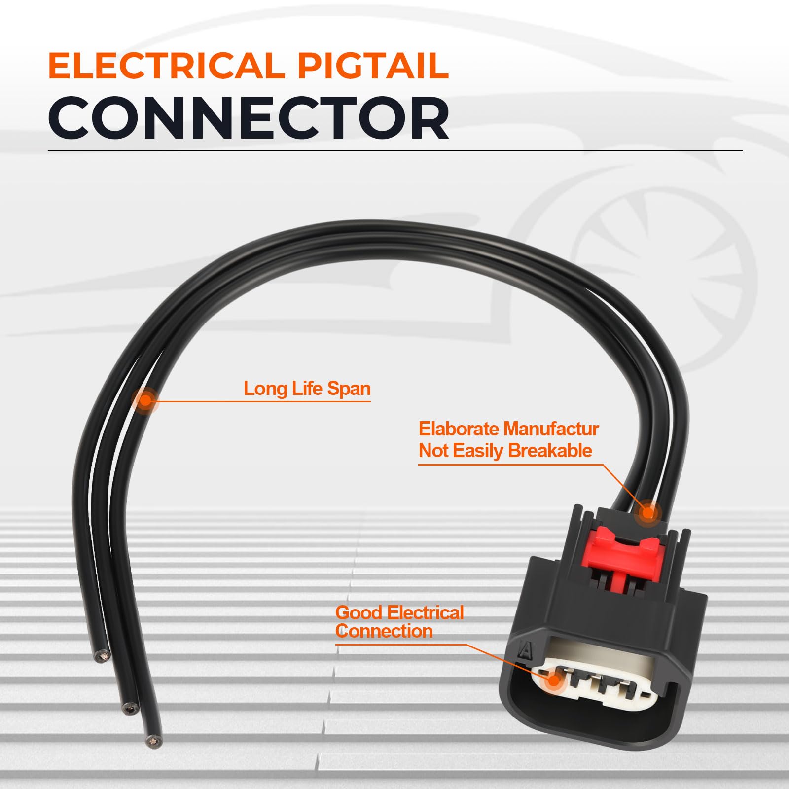 Snapklik.com : 645-943 68064998AA, 3-Wire Connector For Dodge ...