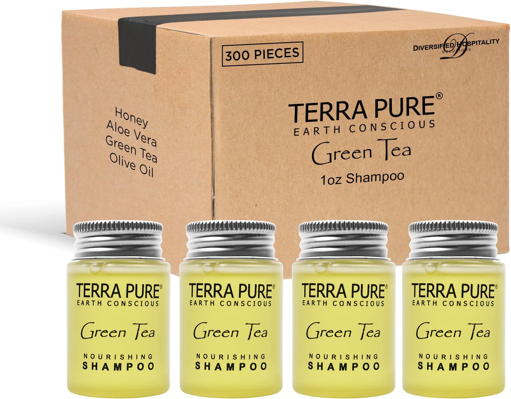 Amazon.com : Terra Pure Shampoo, Travel Size Hotel Amenities, 1 oz ...