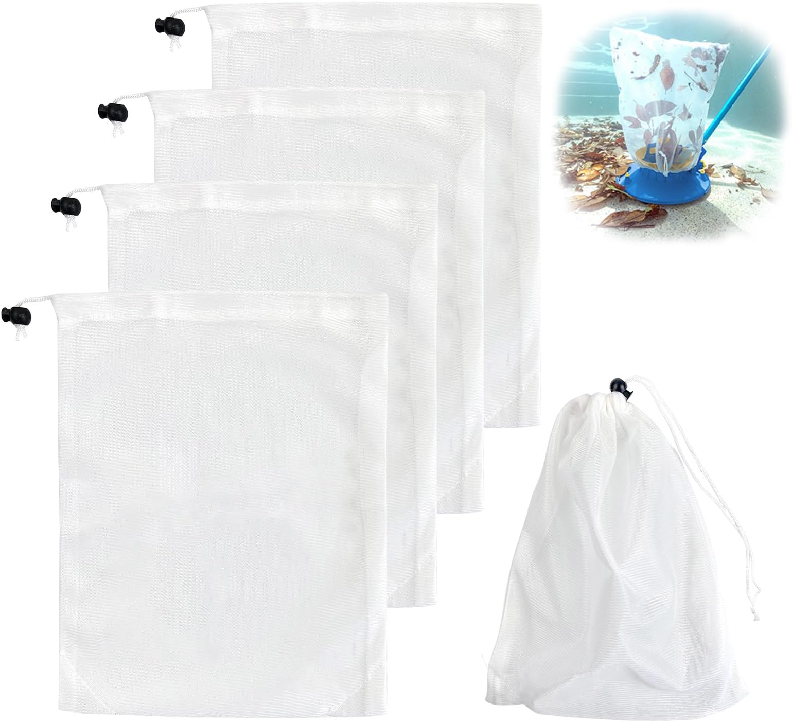 Amazon.com : Kokido 165ROB Jet Vac Swimming Pool Vacuum Replacement Bag ...