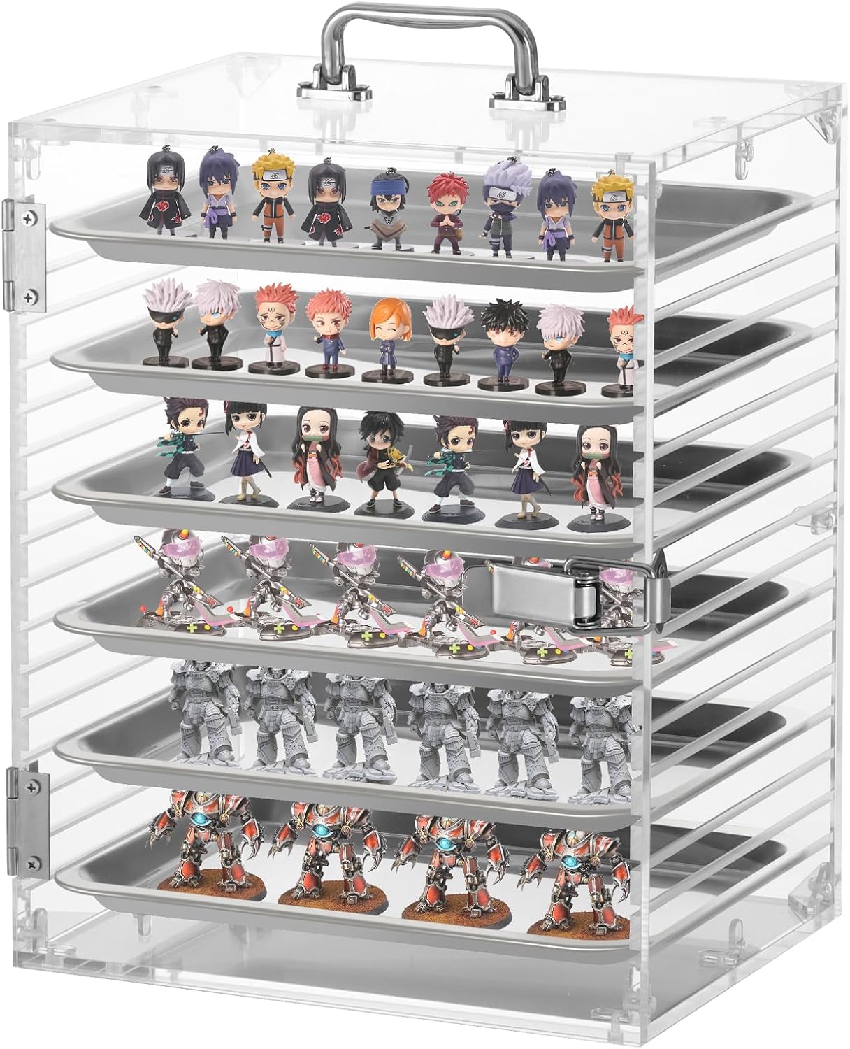 Amazon.com: Miniatures Storage Case Acrylic Miniatures Display Case ...