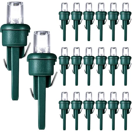 Amazon.com: LED 5mm Christmas String Lights Replacement Bulbs LED Wide ...