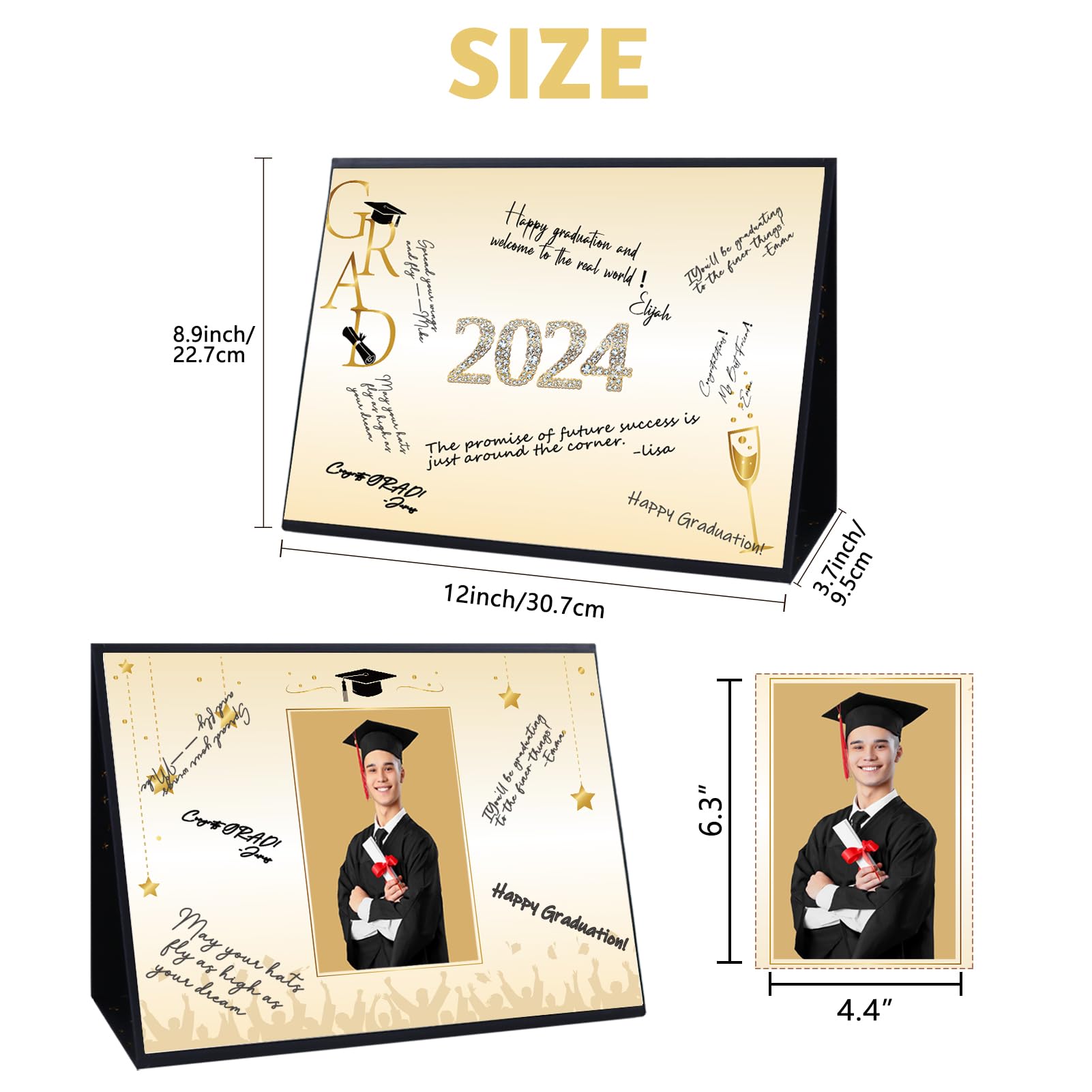 Snapklik.com : Crenics Graduation Decoration Class Of 2024, Graduation ...