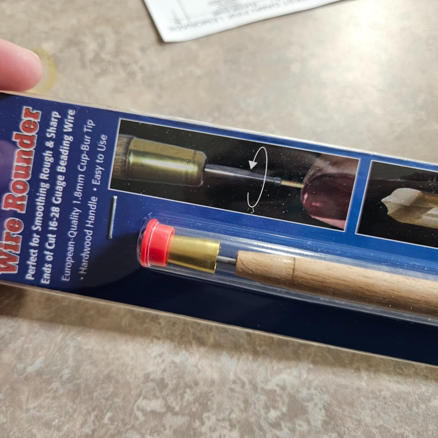 Amazon.com: Bead Buddy Wire Rounding Tool-Wire Rounder Tool-Bead Reamer ...