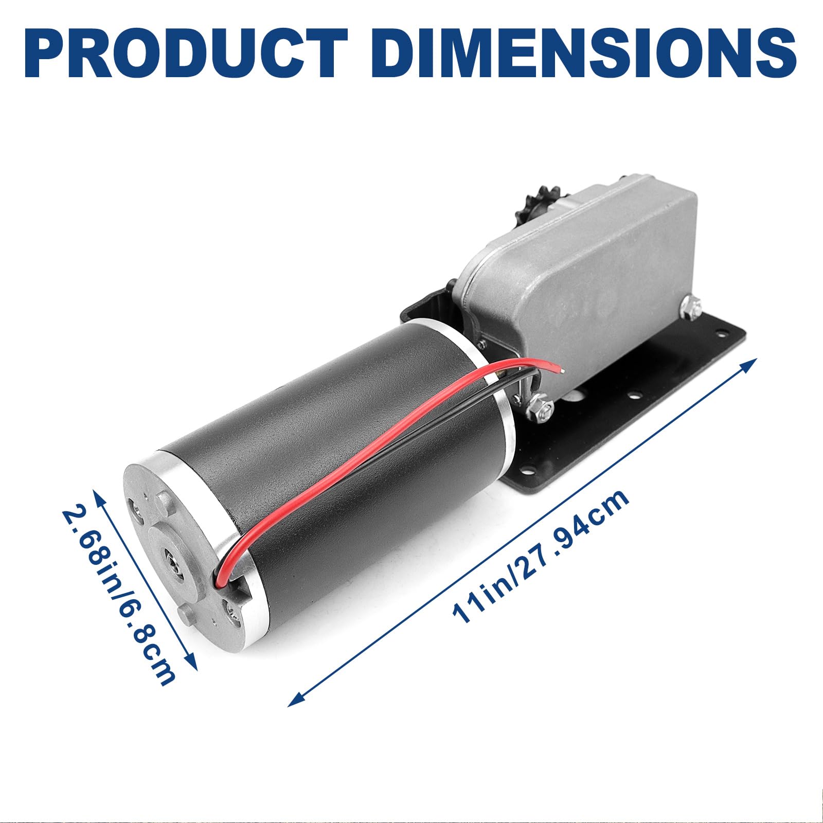 RV Slide Out Motor 225008 High Torque & Gearbox For BAL Accu-Slide ...
