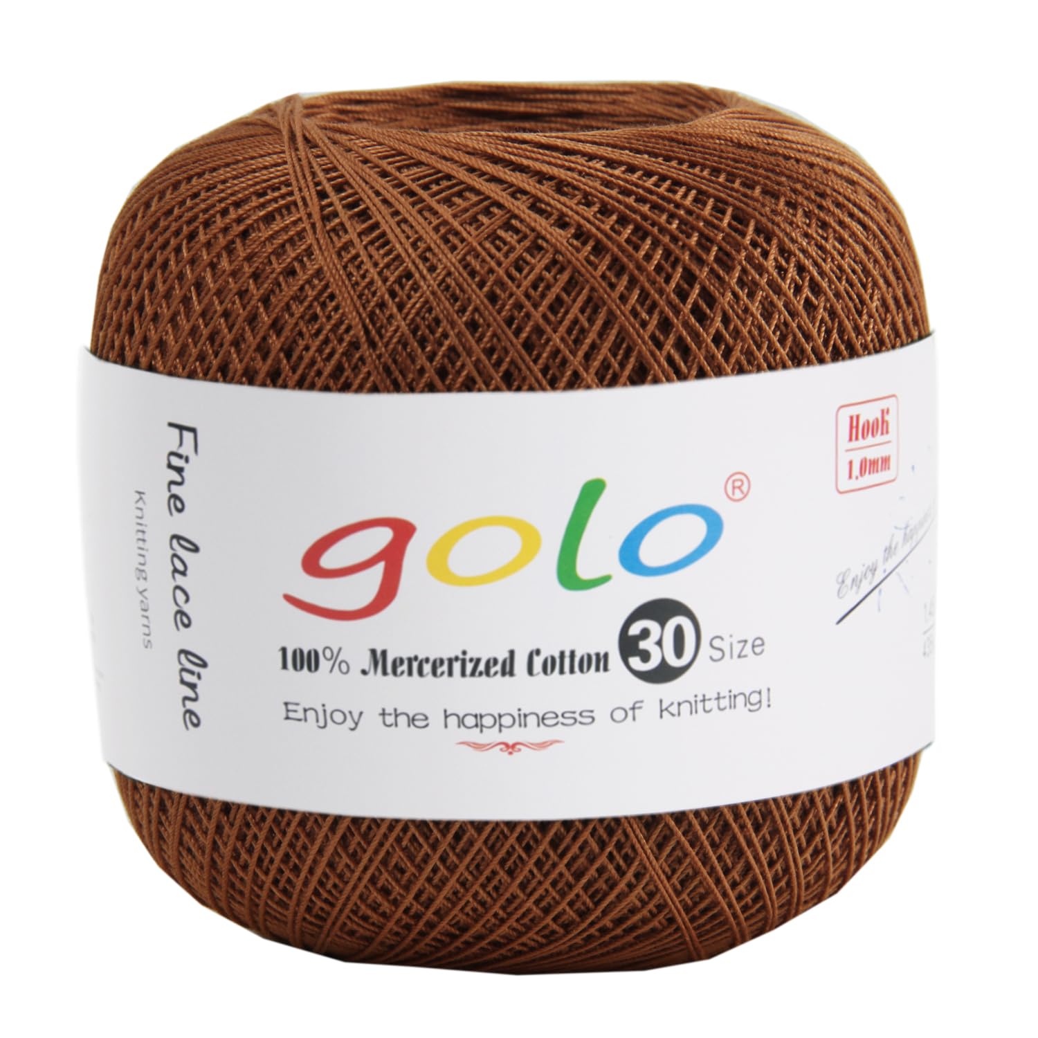 golo Crochet Thread Size 30 Yarn for Hand Knitting Cotton Crochet Yarn ...