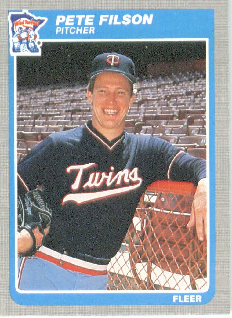 Amazon.com: 1985 Fleer Baseball Card #277 Pete Filson : Collectibles ...