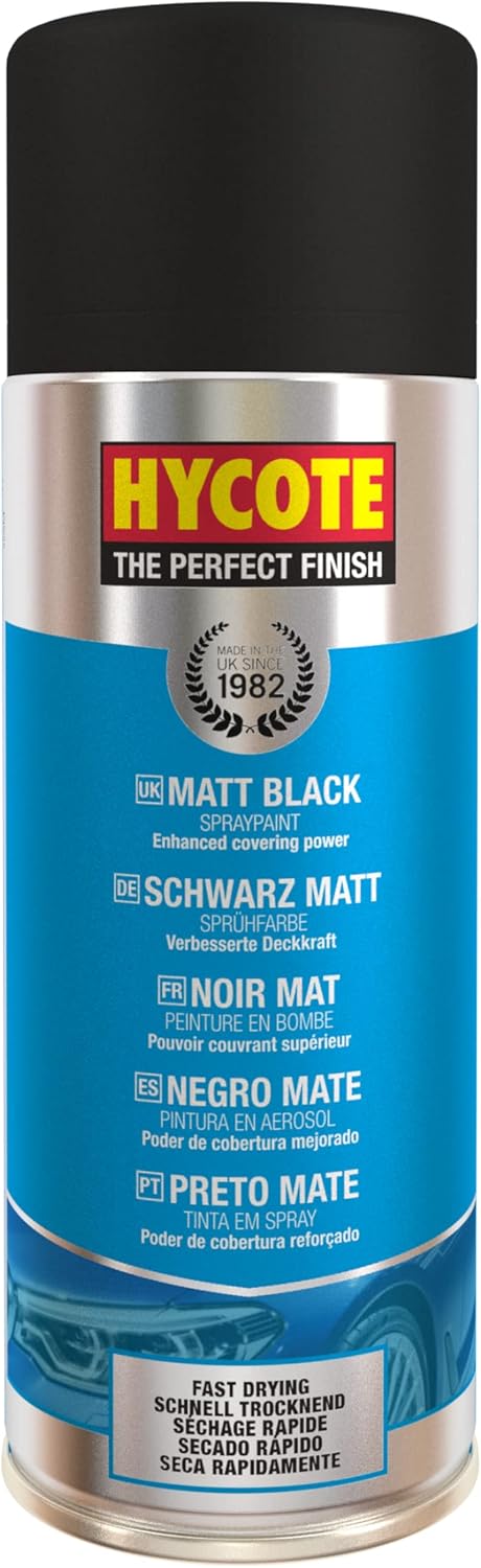 Hycote Noir Mat, 400 ml : Amazon.fr: Bricolage