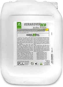 Kerakoll Kerakover Eco Acrilex Primer 10 Lt. Eco-Friendly Insulating ...