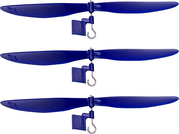 30-Pack - 6" Plastic Propeller Metal Shaft Plastic Mount Craft Sticks ...