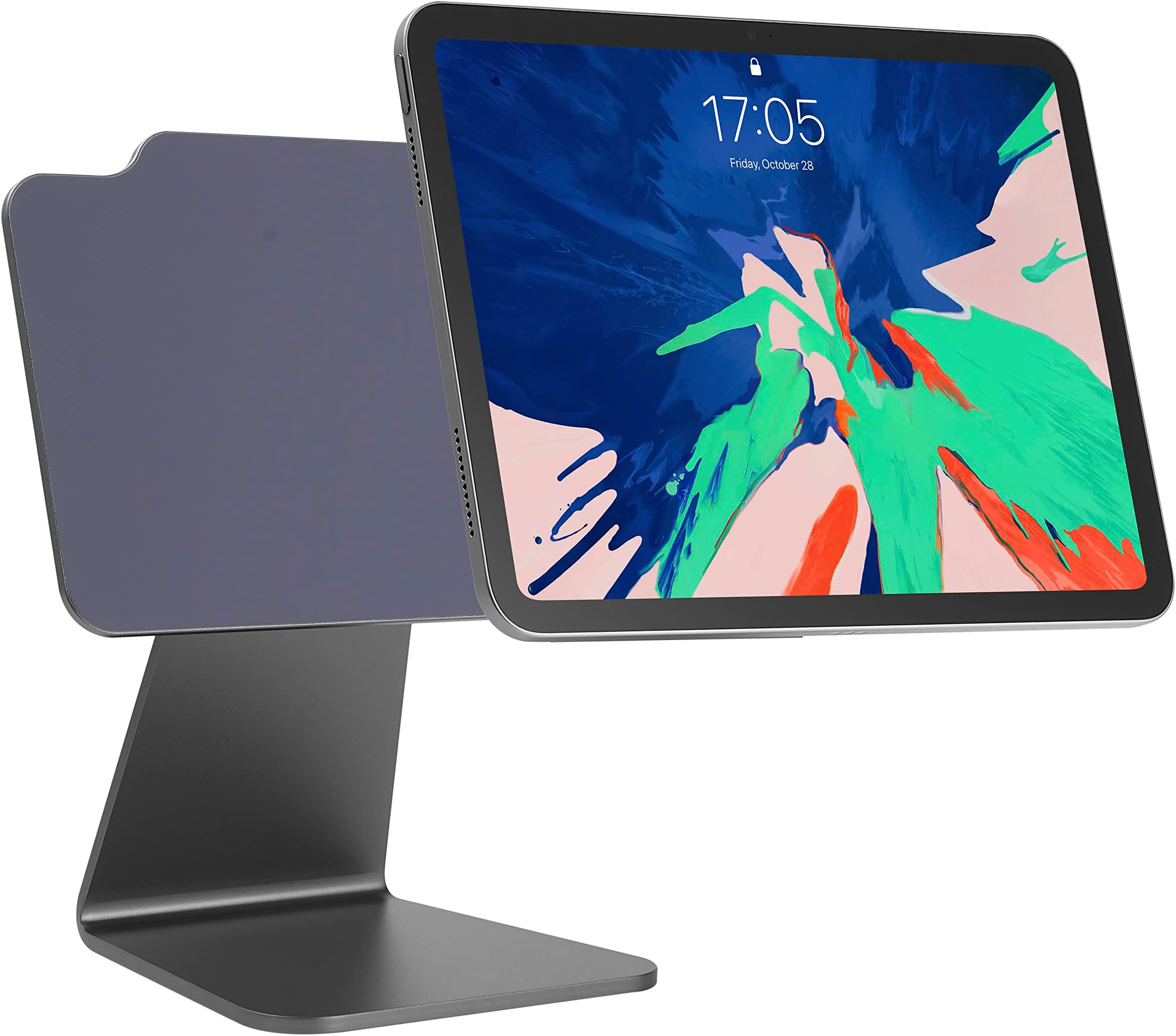 Amazon.com: Inifispce Magnetic iPad Stand, Rotating Aluminum Alloy iPad ...