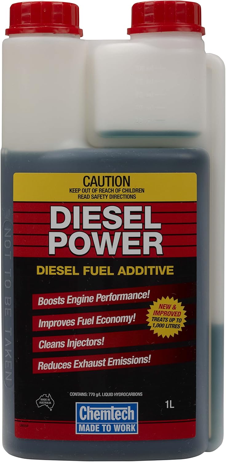 Chemtech Diesel Power Fuel Additive 1 Litre : Amazon.com.au: Automotive