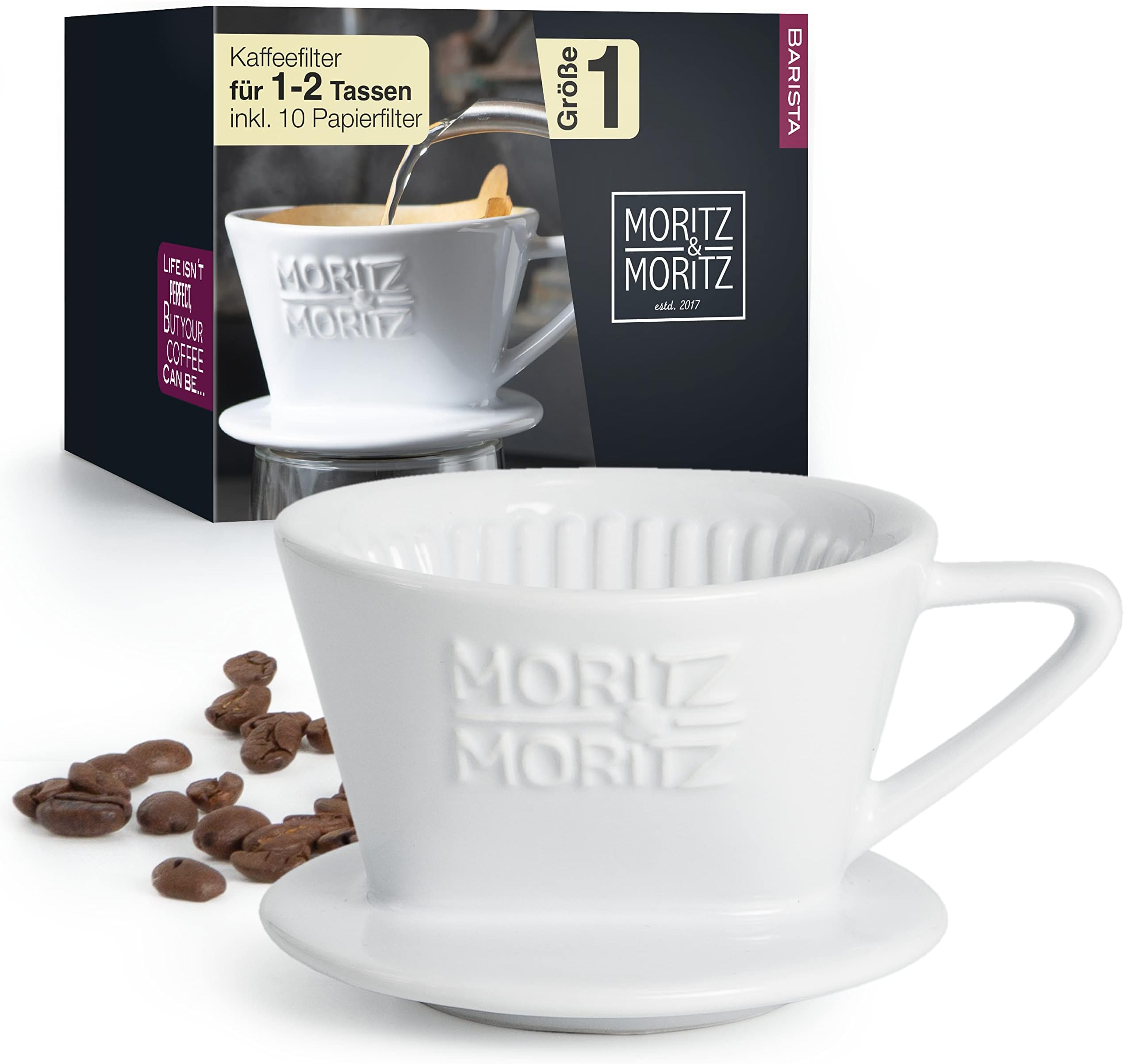 Amazon.de: Melitta 101 Permanent Porzellan Kaffeefilter 101 für ...