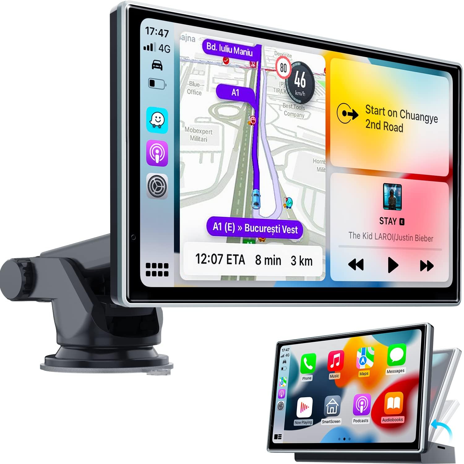 Amazon.com: [Upgrade] Westods Wireless Apple Carplay & Android Auto ...