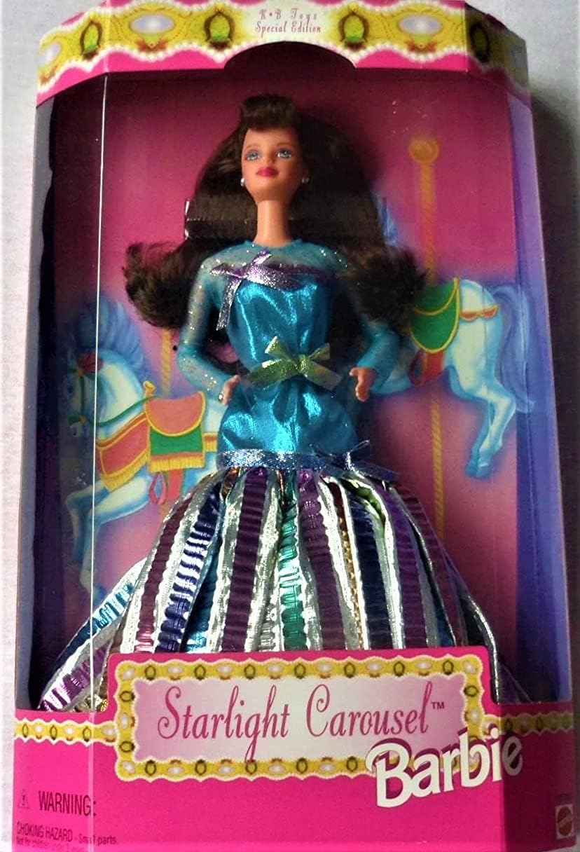 Mattel Starlight Carousel Barbie, K.B. Toys Special Edition 1987 ...
