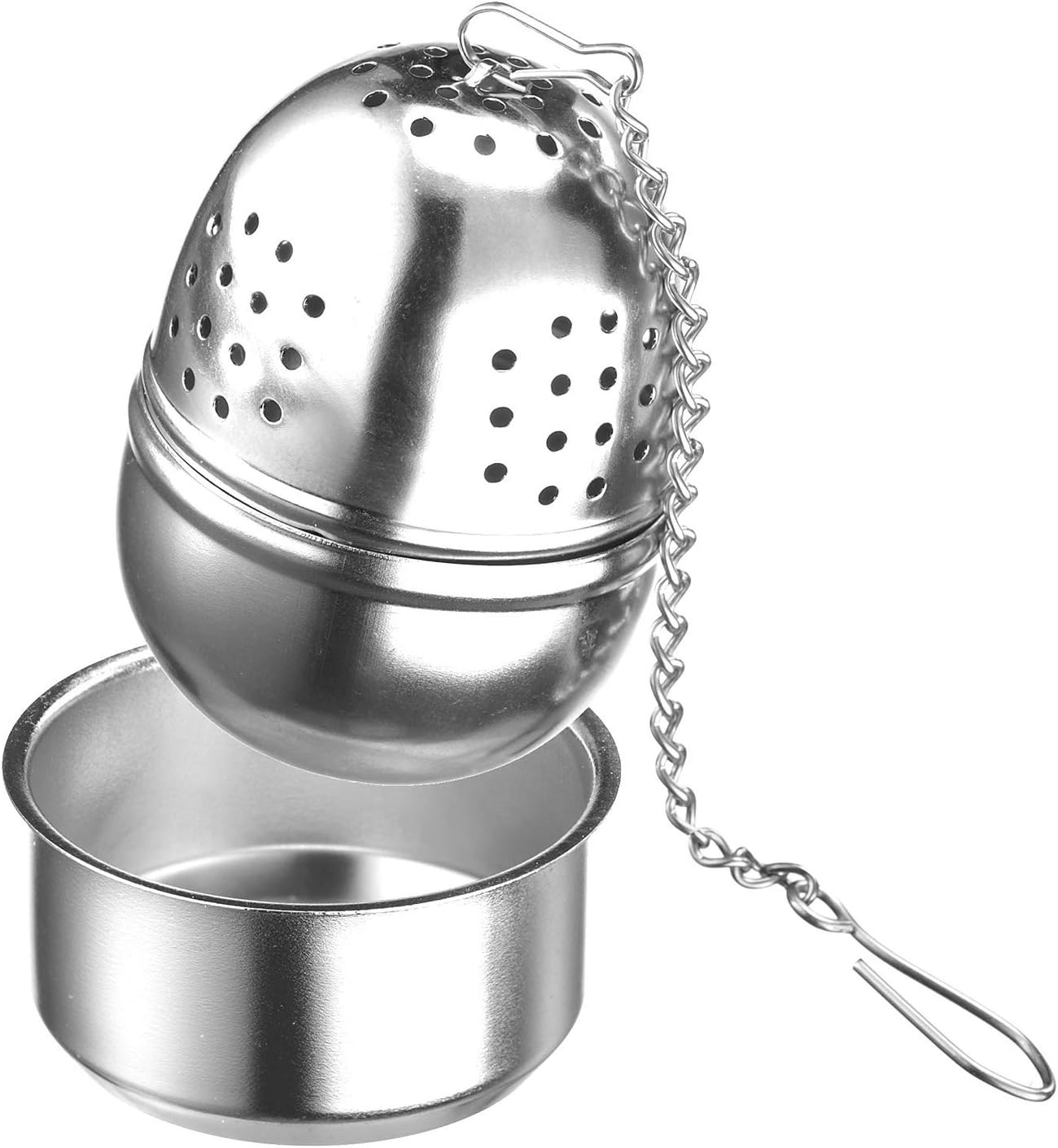 Westmark Tee-Ei, Oval, Mit Untersatz, Teatime, Rostfreier Edelstahl, ø ...