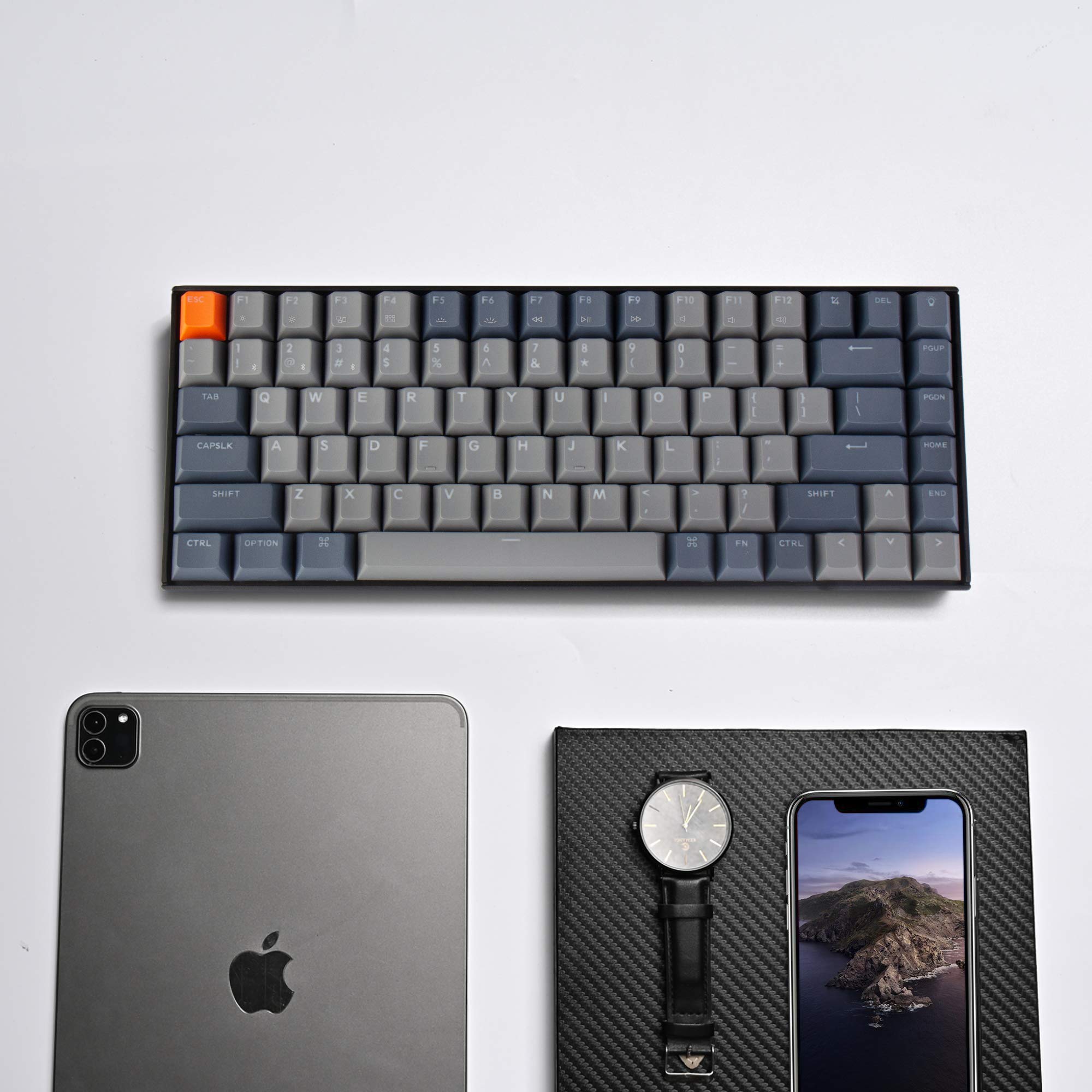 Buy Keychron K2 Bluetooth Wireless Mechanical Keyboard with Double Shot ...