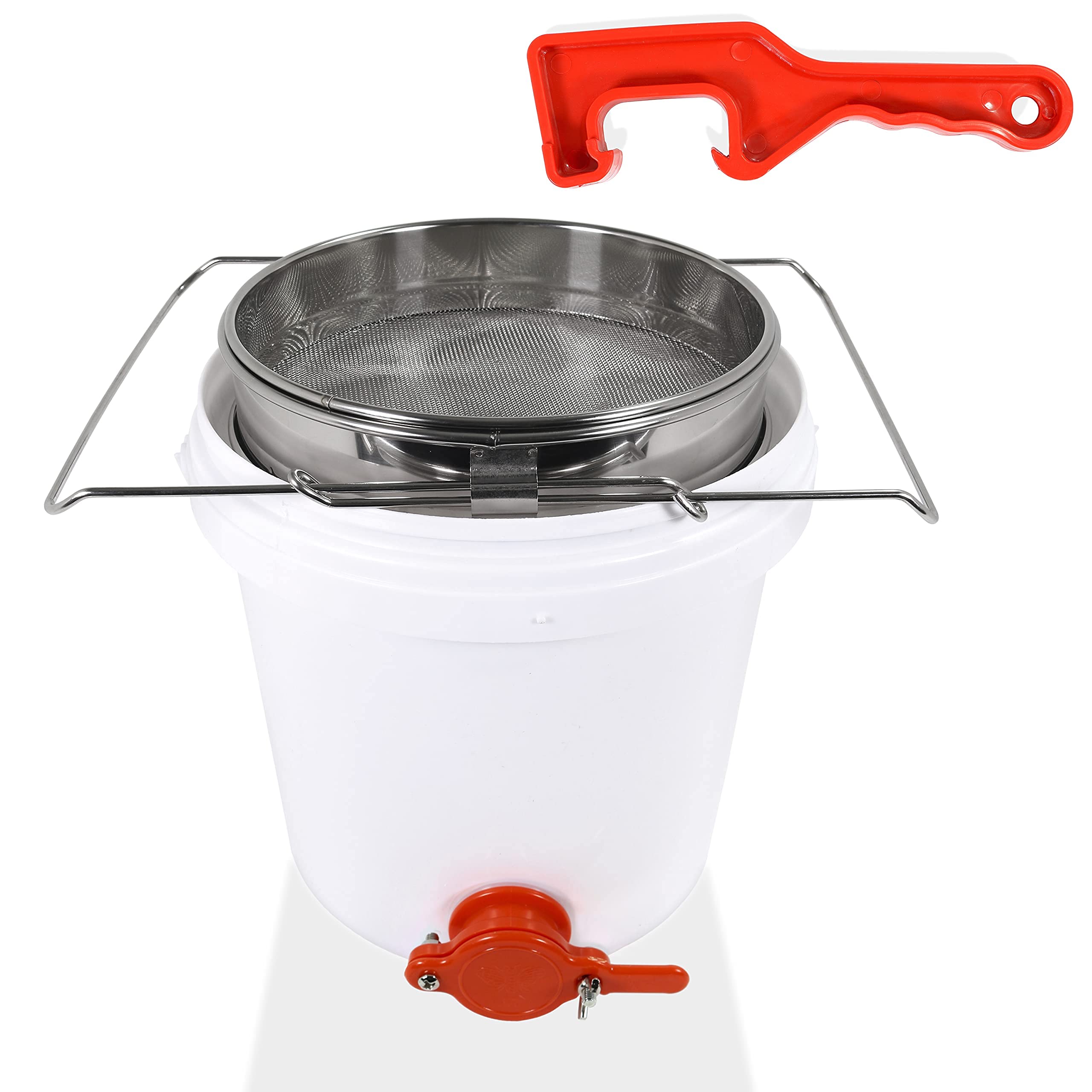 Buy LAMONCEHoney Bottling Bucket with Spigot and Strainer - 10 Litre ...