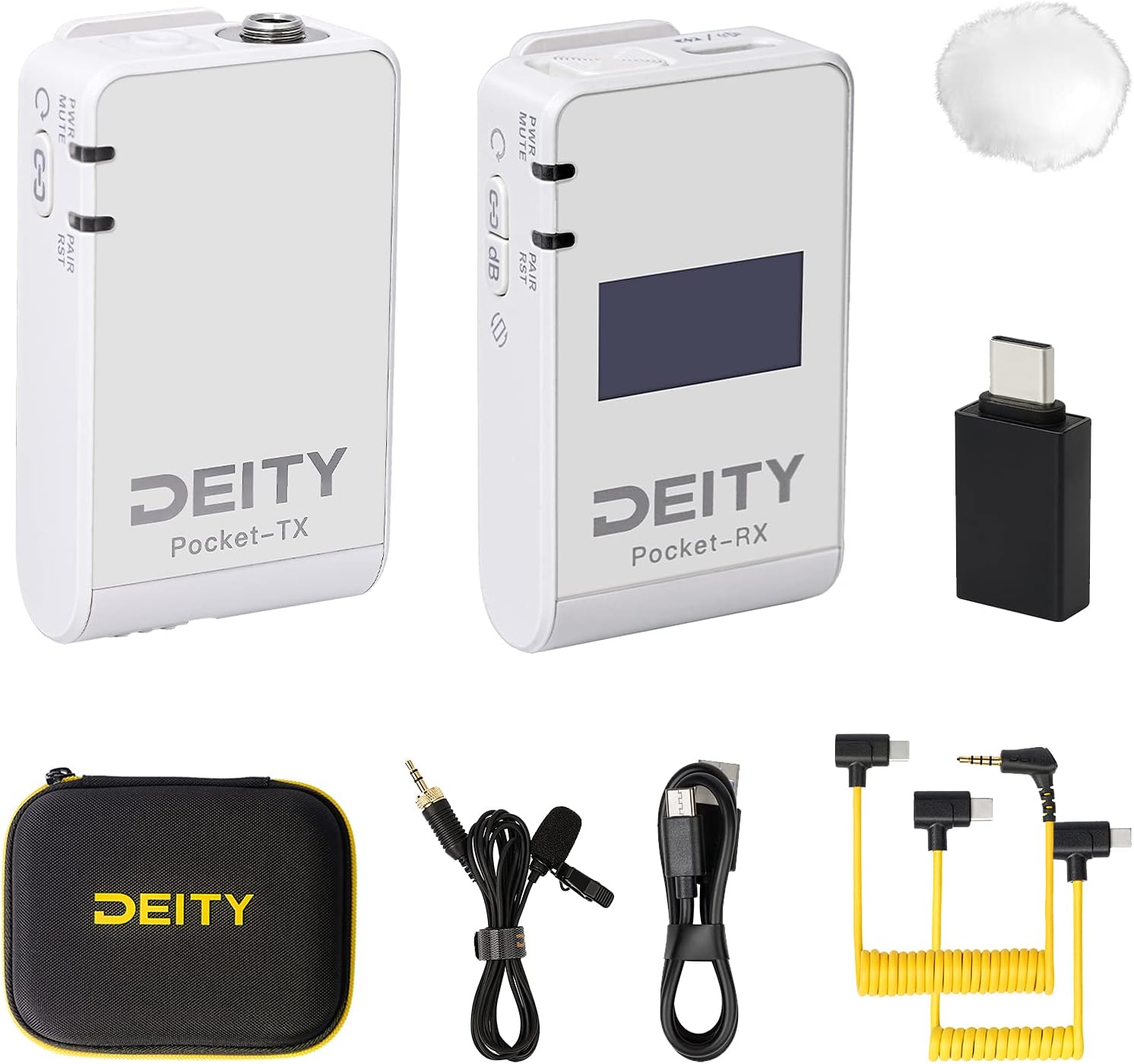 Amazon.com: Deity Pocket Wireless 2.4G Microphone Receiver and 25mw ...