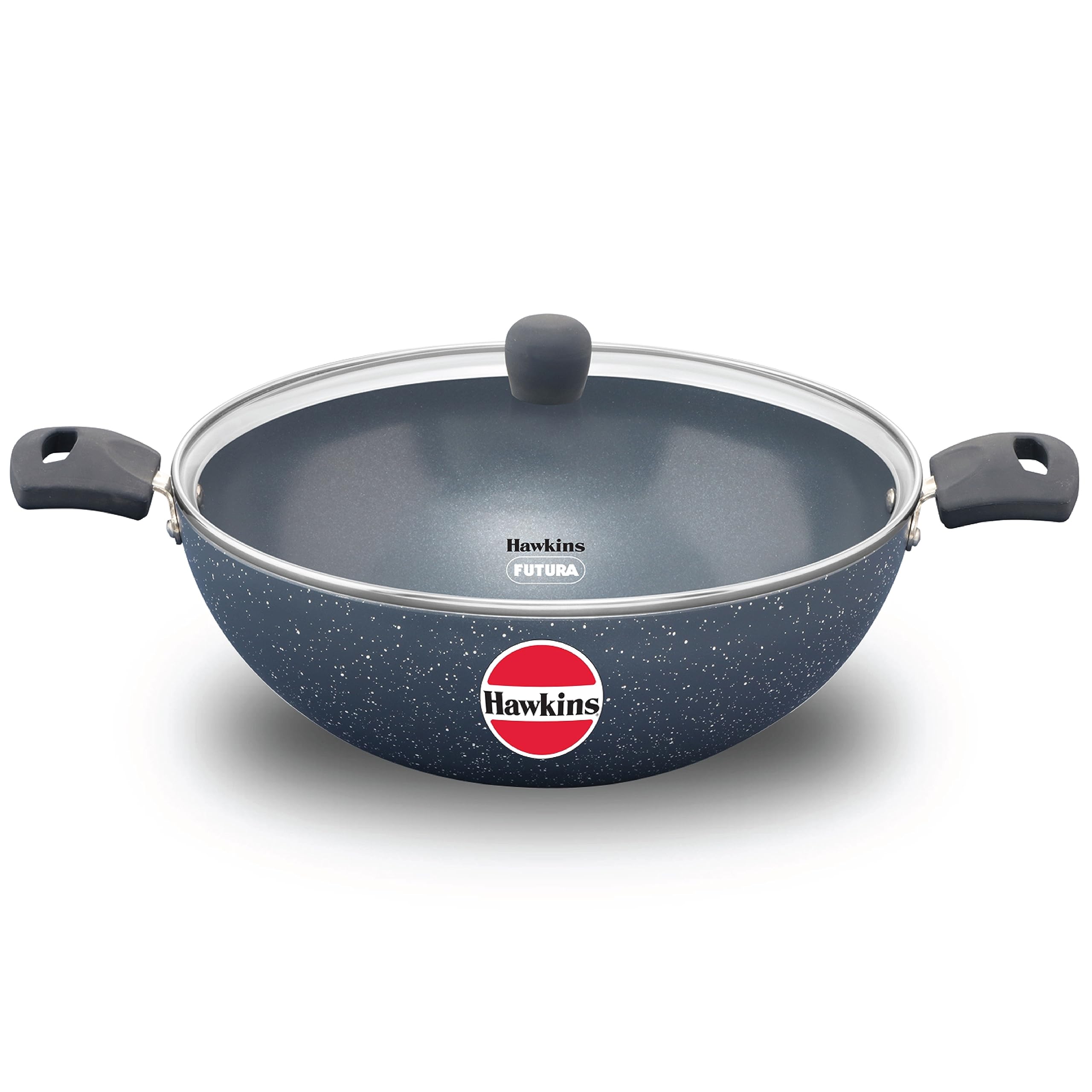 Buy Hawkins Ceramic Nonstick 5 Litre Deep Kadhai, Induction Deep Fry ...